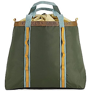 Topo Designs Mountain Utility Tote Bone White/Olive One Size