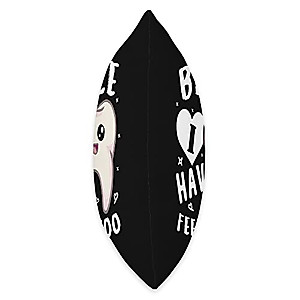 Dentists Humor Sayings Dental Assistant Gift Be Nice I Have Feeling Too Cute Tooth Dentistry Throw Pillow, 16x16, Multicolor