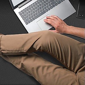 We Sell Mats 1/2 Inch Thickness Multipurpose EVA Foam Floor Tiles, Interlocking Floor Mat for Indoor Gym and Home Use, 24 in x 24 in, Black, 16 Square Feet (4 Tiles)