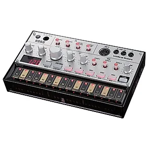 Korg Volca Bass Analogue Bass Machine Bundle with Power Supply and Austin Bazaar Polishing Cloth