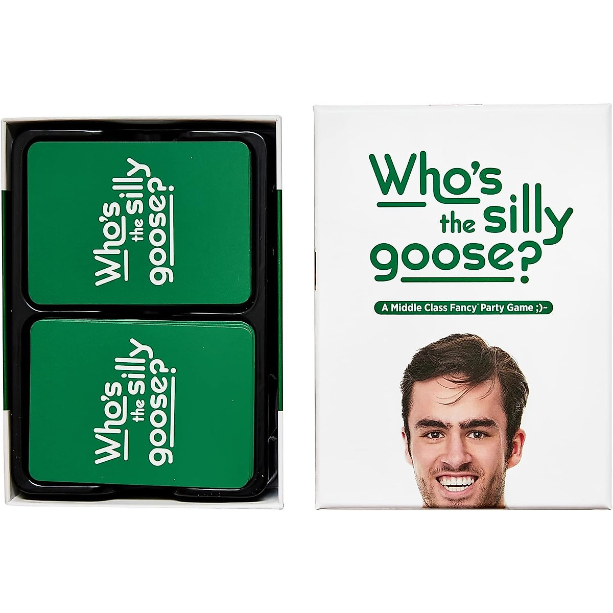 DSS Games Who's The Silly Goose? [A Middle Class Fancy Party Game] to Decide Who's Most Likely to Become Their Parents.