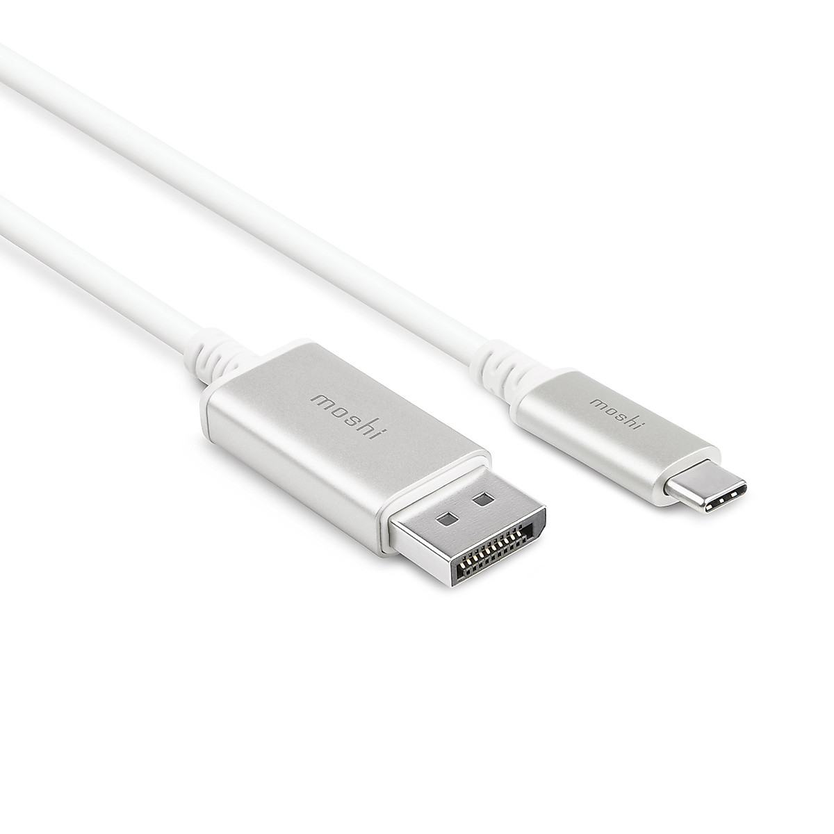 Moshi USB C to DisplayPort Cable 1.5m/5ft, Support 5K@60 Hz, 4K HDR, VESA Certified, Aluminum Housing, Thunderbolt 3 Compatible (Ensure Monitors Accept DisplayPort Signal)