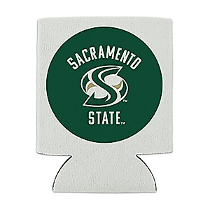 Sacramento State University Hornets Can Cooler - Drink Sleeve Hugger Collapsible Insulator - Beverage Insulated Holder
