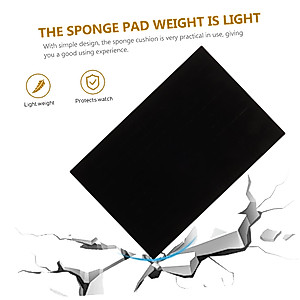 COLLBATH 5pcs Pad Ring Jewelry Sponge Foam Organizer Holder Earring Organization Mat Rings Liner Brooch -slot Trinket Supply for Shop Display Insert Storage Trays Home Showcase Pads