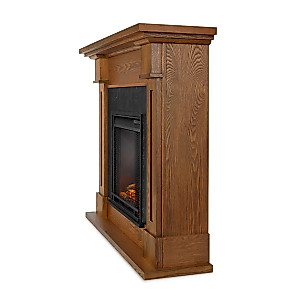 Real Flame 6030E-W 6030E Kipling Electric Fireplace, Medium, White