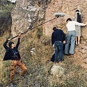 Micolive Microphone Windshield Blimp Windscreen Style Protect Cage and Shock Mount Suspension System Compatible with Rode NTG1 NTG2 NTG3 NTG4 AT875R Line MKE 600 Series Shotgun Microphones etc