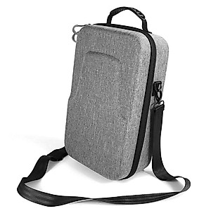 CrustPro Fashion Travel Case for Oculus Quest VR Gaming Headset and Controllers Accessories Waterproof Carrying Bag (Grey)