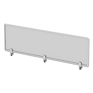 Alera PP6518 Polycarbonate Privacy Panel, 65w x 18h, Silver