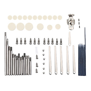 Clarinet Pad Adhesive,Clarinet Repair Kit Tools,Clarinet Maintenance Repair Tools Set Replacement Kit Clarinet Musical Instrument Accessory Clarinet Repair Kit instrument screws