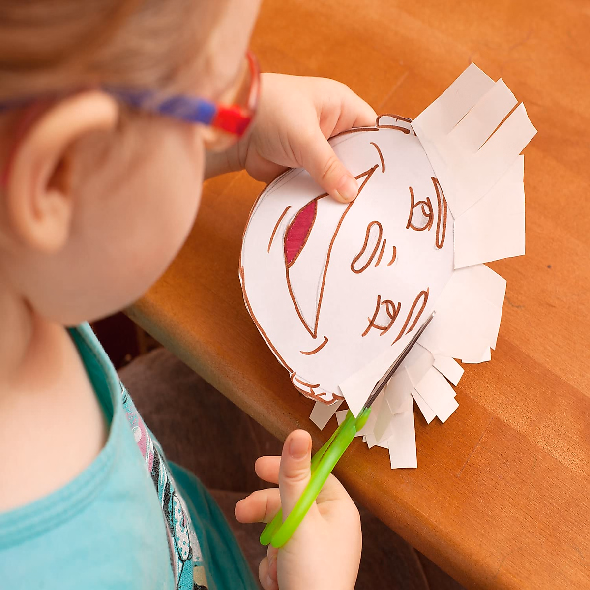 Scissors Bulk 100 Pack of Kids Scissors Bulk 5 Inch Blunt Tip Safety Classroom Scissors Perfect for School & Crafts