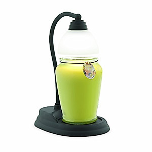 Candle Warmers Etc. Aurora Candle Warmer Lamp, Black