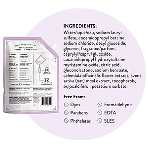 J.R. Watkins Gel Hand Soap Refill, Moisturizing Hand Wash, All Natural, Alcohol-Free, Cruelty-Free, USA Made, Lavender, 34 Fl Oz (Pack of 3)