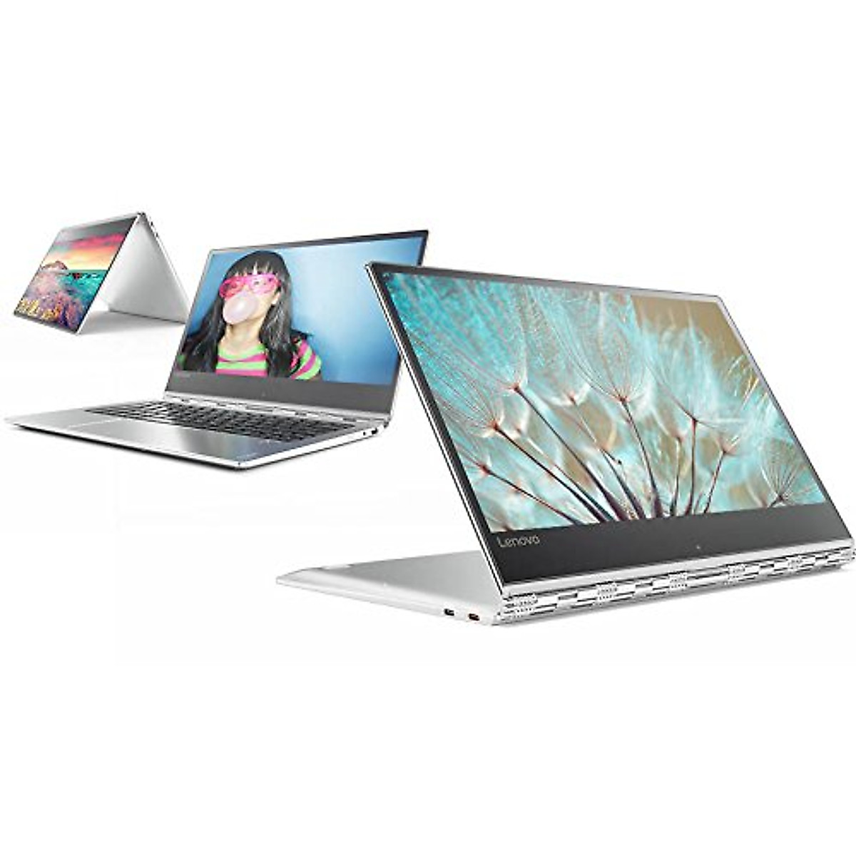 Lenovo Yoga 910 Business 14" 2 in 1 Full HD IPS Touchscreen Laptop/Tablet, Intel Dual-Core i7-7500U up to 3.5GHz 8GB DDR4 256GB SSD Backlit Keyboard 802.11ac Bluetooth USB Type-C Win 10
