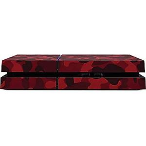 Skinit Decal Gaming Skin for PS4 Console - Originally Designed Red Street Camo Design