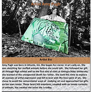 Red Panda Large Wristlet - From My Original Painting, Support Wildlife Conservation, Read How