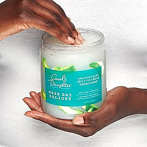 Carol's Daughter Wash Day Delight Sulfate Free Clarifying Shampoo and Deep Conditioner Gift Set with Aloe and Micellar - Best for Curly, Natural, and Textured Hair – Detangle and Moisturize