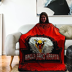 Cobra Kai Fang Fleece Throw Blanket