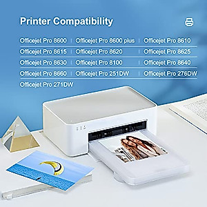 Kolor Expert Compatible Ink Cartridge Replacement for HP 950XL 951XL Ink Cartridges Combo Pack for HP OfficeJet Pro 8600 8610 8620 8100 8630 8660 8640 8615 8625 276DW 251DW 271DW Printer