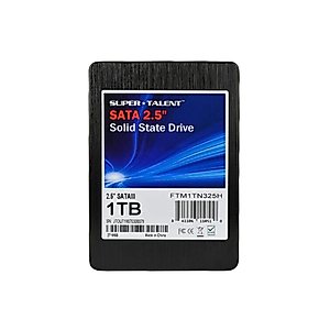 Super Talent Teranova SSD 1TB SATA3 2.5" Solid State Drive FTM1TN325H