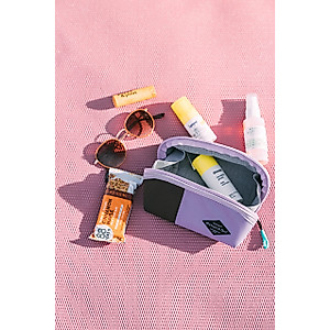 Sherpani Harmony Pouch, Travel Toiletry Bag, Cosmetic Bag, Lightweight Portable Pouch, Everyday Convenient Bag (Seagreen)