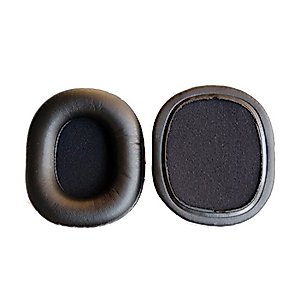 Replacement Ear Pads Cushion Repair Parts Compatible with Audio Technica ATH-SX1 ATH-SX1a ATH-PRO5V ATH-PRO5MK2 ATH-BPHS1 Headset (Black)