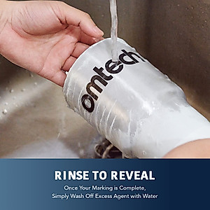 OMTech Laser Marking Spray, 13oz Aerosol Black CO2 Spray for Laser Engraving Metal, Laser Ink for Aluminum Stainless Steel Brass,Metal Laser Marking Fluid for CO2 Laser Engravers