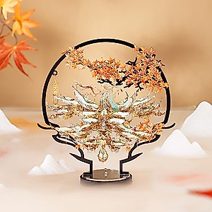 Piececool 3D Puzzles for Adults - Tianfu Palace 3D Metal Model Building Kits, Challenging Brain Teaser Puzzle DIY Arts and Craft Kits, Best Birthday Gifts