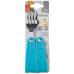 Trudeau Tropical Foldable Cutlery, Small