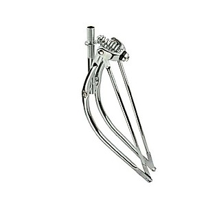 Alta 26" Cruiser Bent Spring Fork, Multiple Colors. (Chrome)