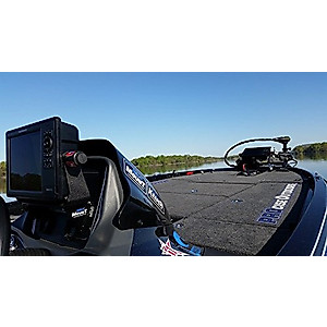 PROcise Outdoors DEK-it Boat Fish Finder & GPS, Electronics Mount, Most Solid Fishfinder Mounting Kit No Bouncing Fish Finder, Works with Most Marine Depth Finders & Locators (Hat, One Size)