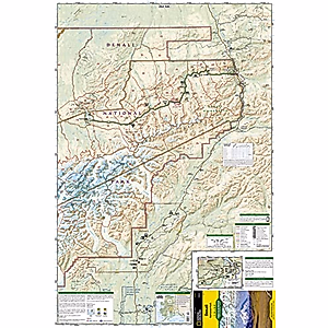 Denali National Park and Preserve Map (National Geographic Trails Illustrated Map, 222)