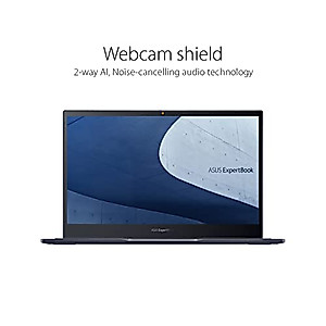 ASUS ExpertBook B5 Thin & Light Flip Business Laptop, 14” FHD, Intel Core i7-1195G7, 1TB SSD, 32GB RAM, All Day Battery, Enterprise-Grade Video Conference, NumberPad, Win 11 Pro, B5402FEA-XS77T