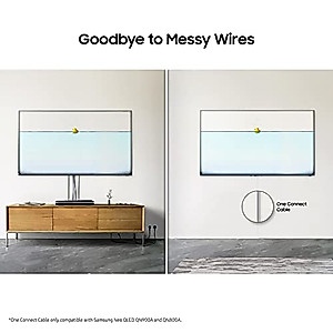Samsung Electronics 2021 5m One Invisible Connection Cable for Neo QLED 8K TV to Connect to Multiple Device Sources and Power Cord, High Speed Data Transmission, VG-SOCA05/ZA
