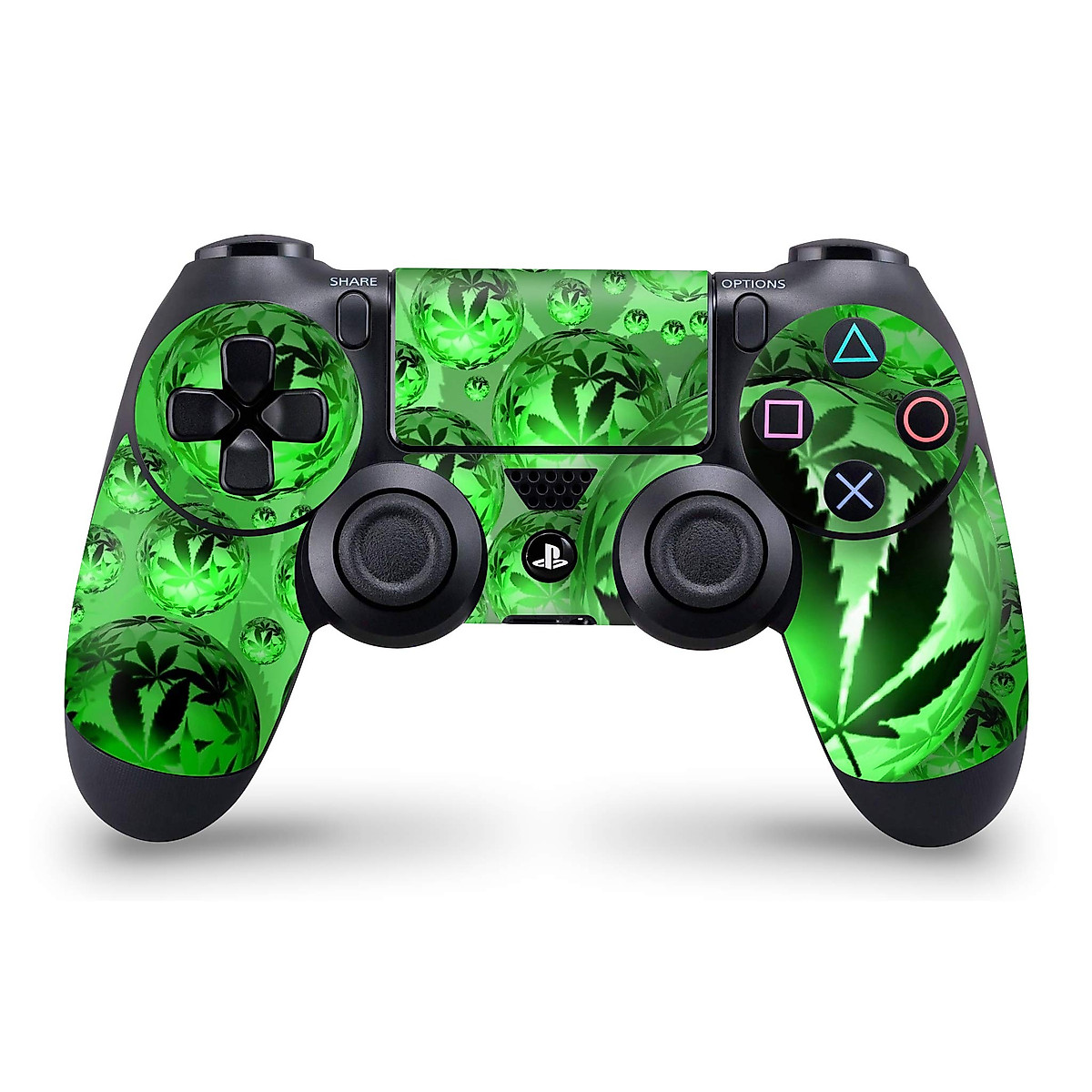 giZmoZ n gadgetZ PS4 Console Weed Skin Decal Vinal Sticker + 2 Controller Skins Set
