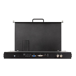 SEETEC 17.3 Inch 1RU Pull Out Rack Mount Monitor Full HD 1920x1080 Broadcast LCD Monitor SC173-HD-56 (HDMI)