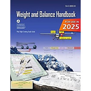 Weight and Balance Handbook FAA-H-8083-1B (Color Print): Pilot Flight Training Study Guide