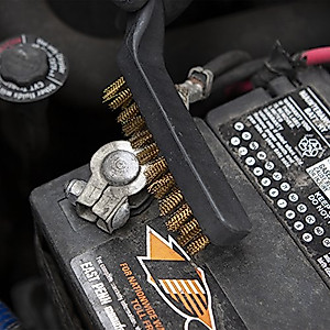 Performance Tool W1149 3-Piece Brass and Stainless-Steel Wire Brush Set