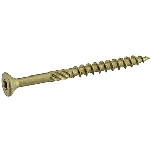 Hillman The Group 42479 Bronze Wood Screw (50 Pack), 8 x 2