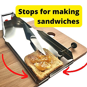 Adaptive One-Handed Cutting Board | Adaptive Kitchen Equipment/Gadget | Food Preparation Set for People with Disabilities Cook-Helper