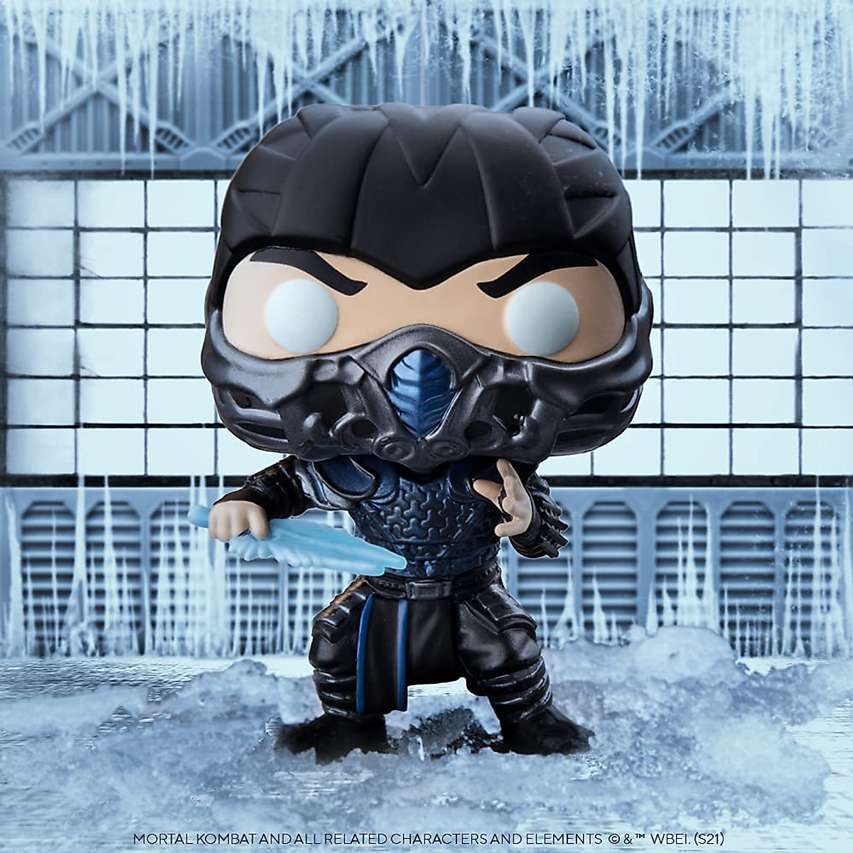 Funko POP Pop! Movies: Mortal Kombat - Sub-Zero Vinyl Figure, Multicolor, Standard