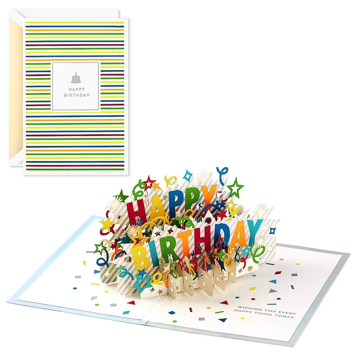 Hallmark Signature Paper Wonder Pop Up Birthday Card (Happy Birthday)