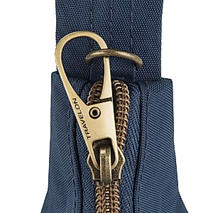 Travelon Anti-theft Signature 3 Compartment Cross Body Bag, Ocean