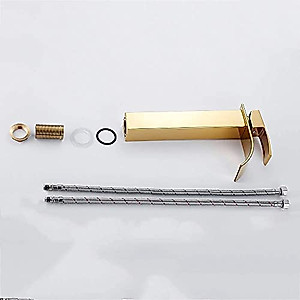 Kitchen Faucet Kitchen Sink Faucet Stainless Steel Taps Faucet, Basin Faucet, Water Tap, Bathroom Faucet, Solid Gold Faucets, Single Handle Water Sink Tap Mixer, Bath Room Taps