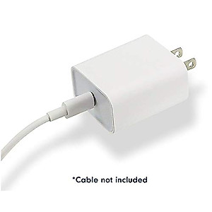 Sonix USB-C Power Adapter, Wall Charger Block,18W Fast Charging, Compatible with Apple iPhone 14, 13, 12 Series, White