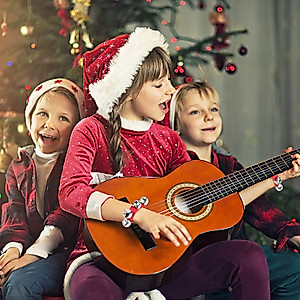 20PCS Christmas Wrist Band Jingle Bells, Musical Instruments for Christmas Party Favors (silver)