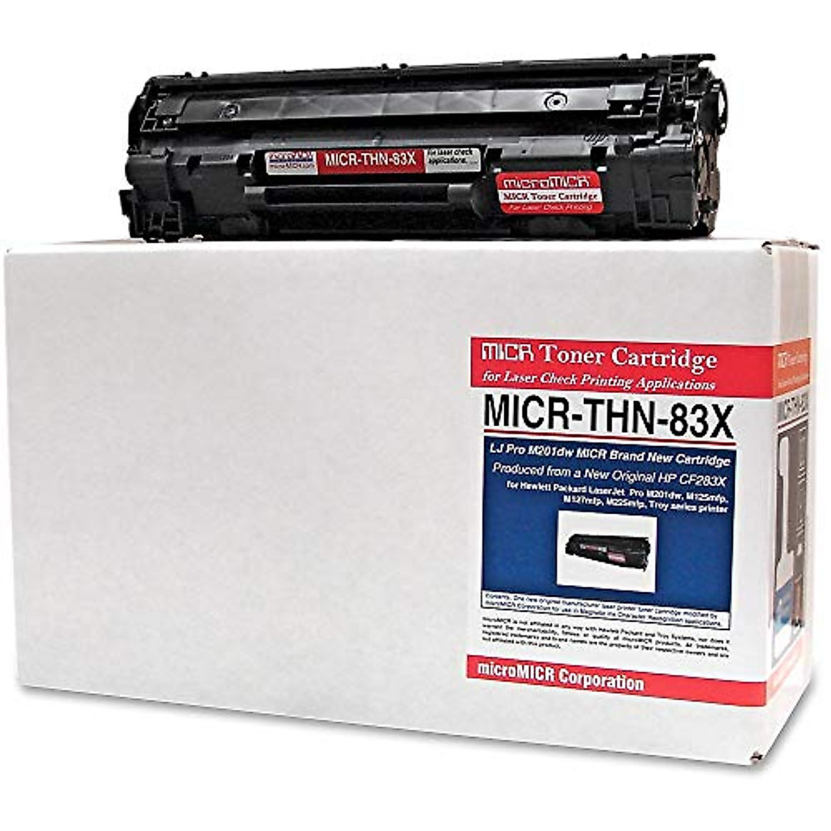 MicroMICR MICRTHN83X MICR Toner Cartridge - Alternative for HP (83X) - Black