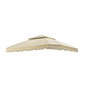 Garden Winds Replacement Canopy Top Cover for Sears Bay Window Gazebo - Riplock 350 - Beige
