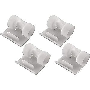 Poolvergnuegen The Pool Cleaner 896584000-259 Front Skirt with Rollers for 2X 2-Wheel 4X 4-Wheel and Pressure Side Automatic Cleaners 4PC