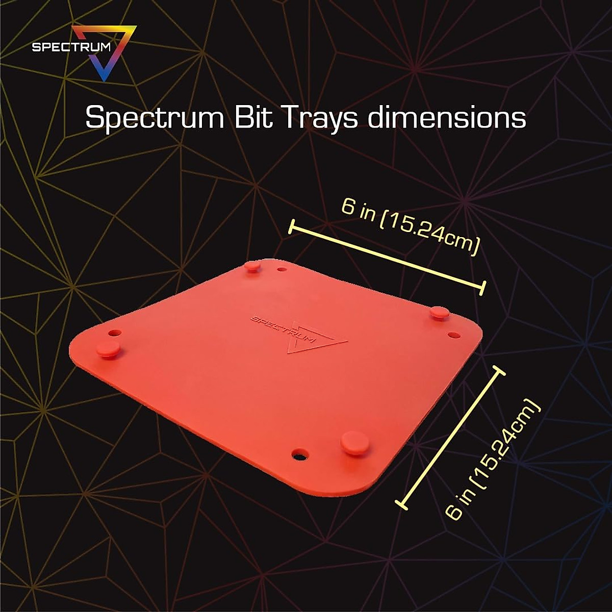 BCW Spectrum Bit Trays - 6 Foldable Silicone Trays for Board Game Storage