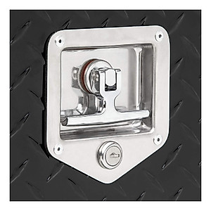 UWS TBTS-60-BLK Topsider Black Aluminum One Door Toolbox